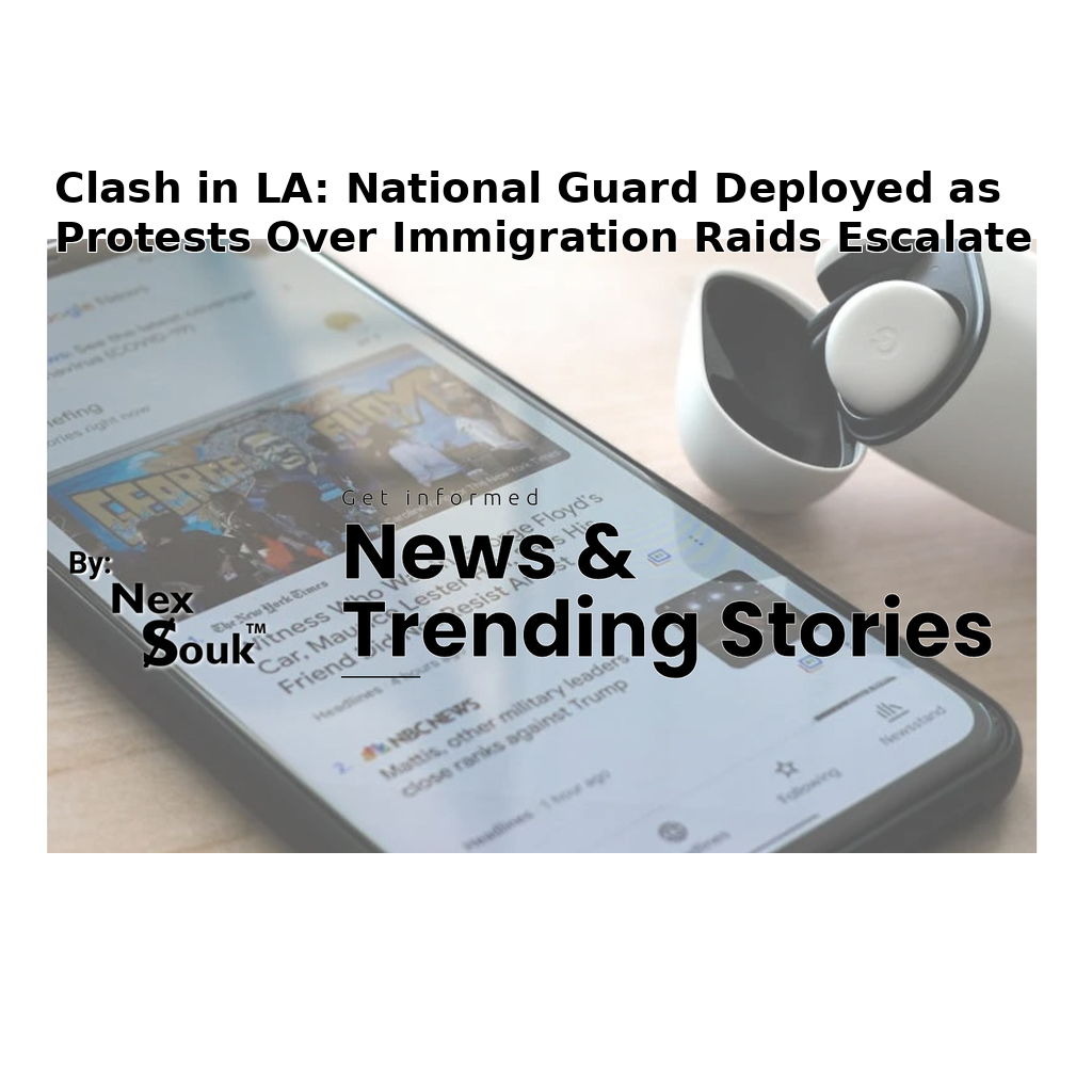 Clash in LA: National Guard Deployed as Protests Over Immigration Raids ...