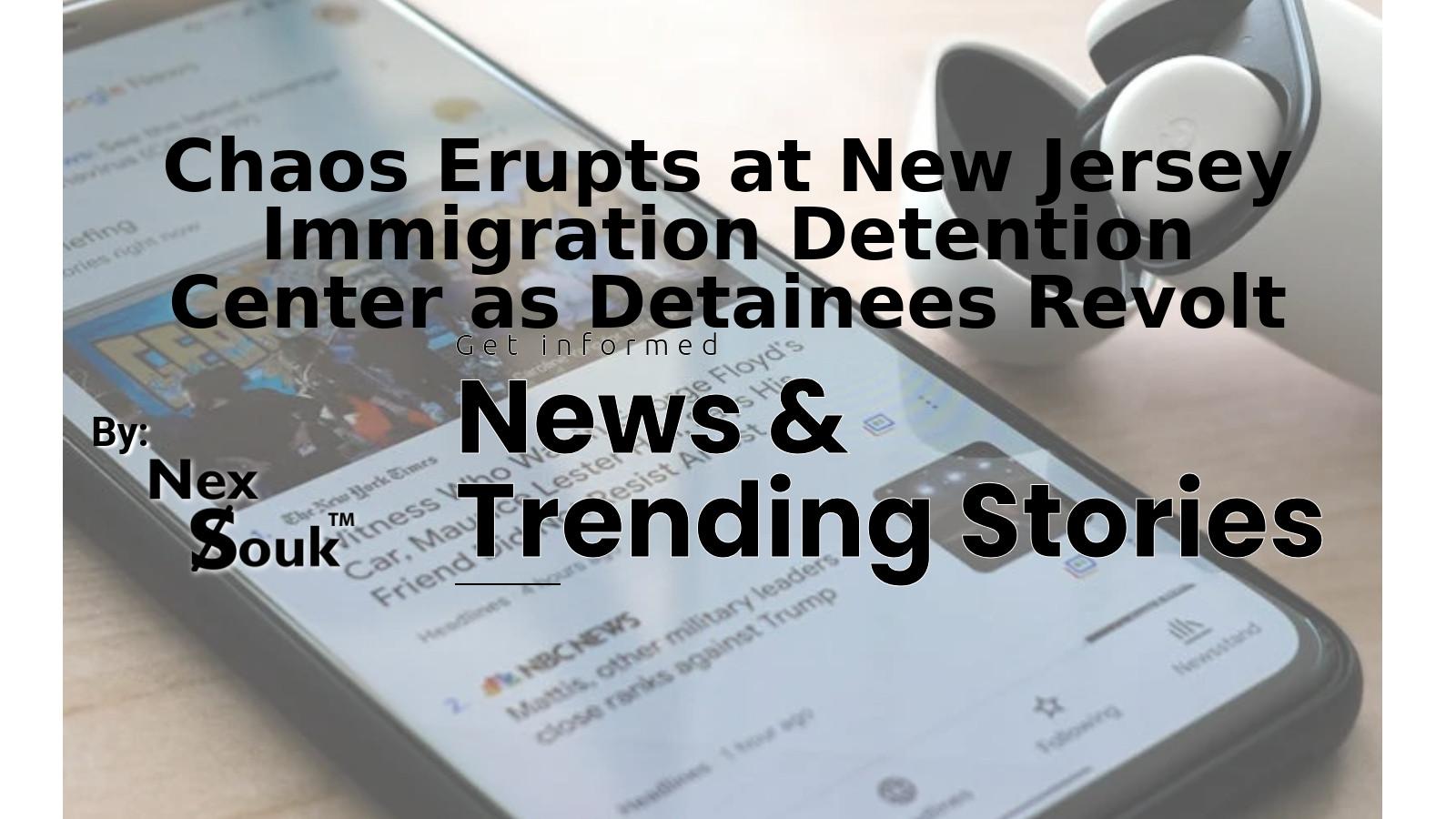 Chaos Erupts at New Jersey Immigration Detention Center as Detainees ...